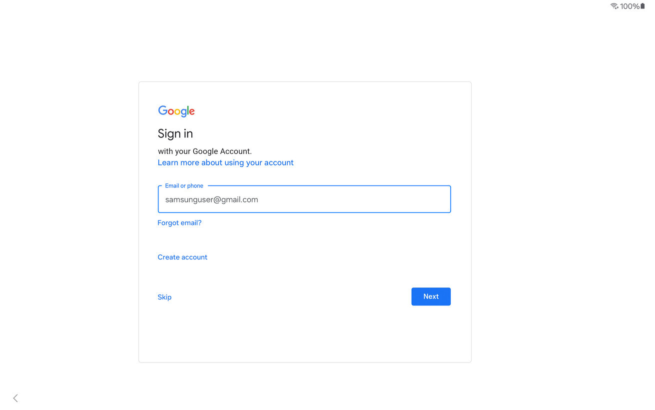 Samsung Simulator - Samsung Galaxy Tab S9