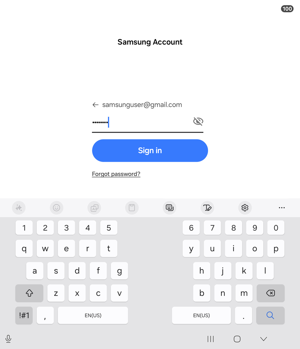 Samsung Simulator